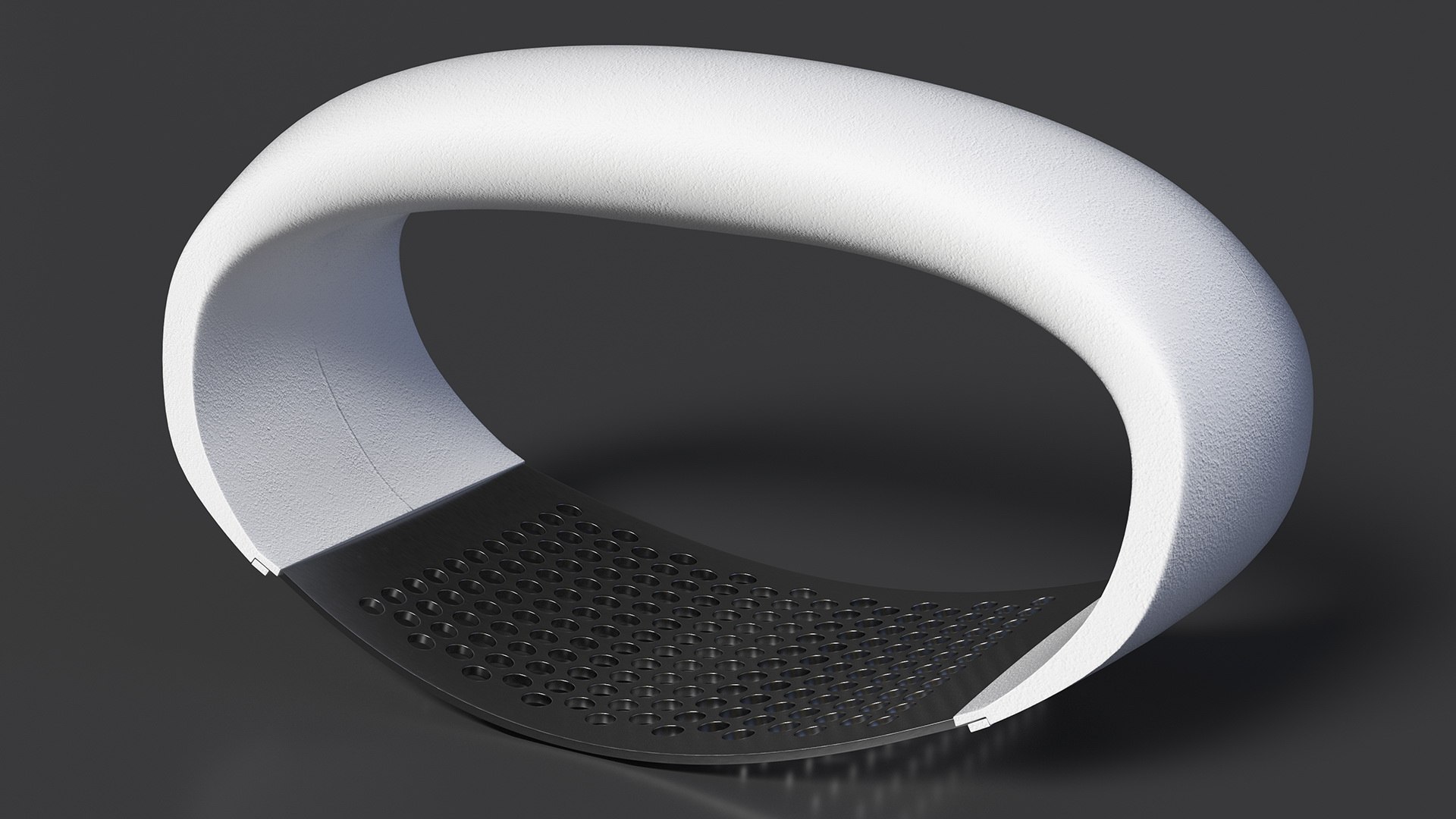 3D Arc Shaped Garlic Press White - TurboSquid 2115202