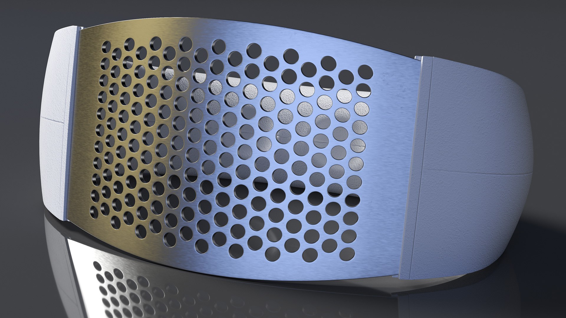 3D Arc Shaped Garlic Press White - TurboSquid 2115202