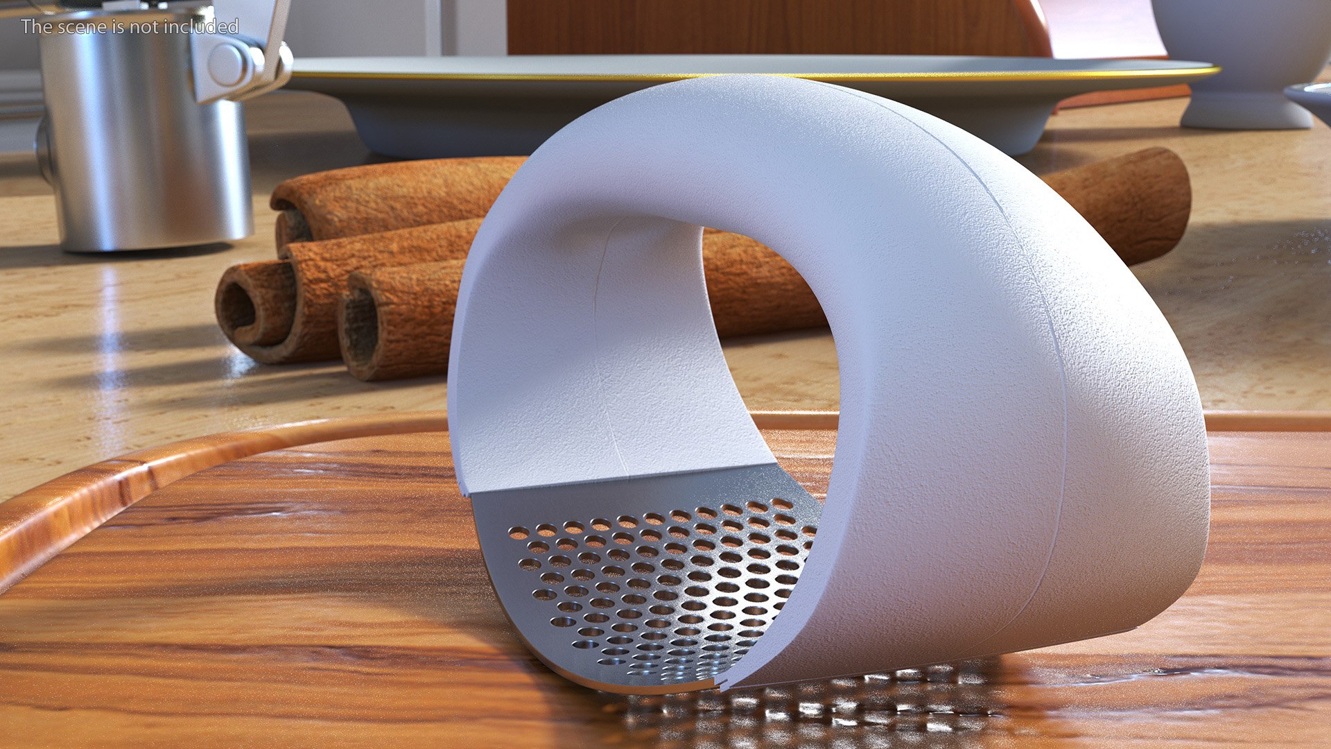 3D Arc Shaped Garlic Press White - TurboSquid 2115202