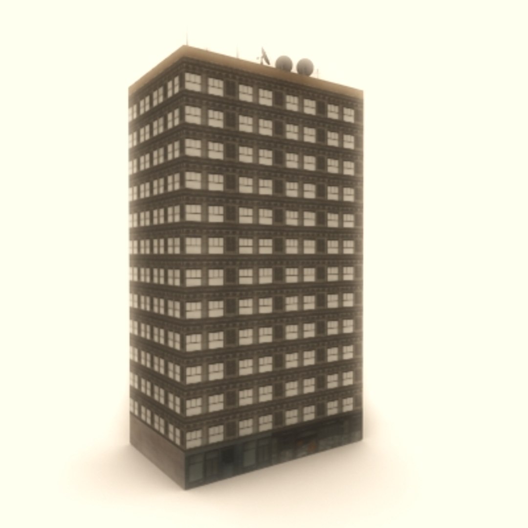 3d 7 buildings