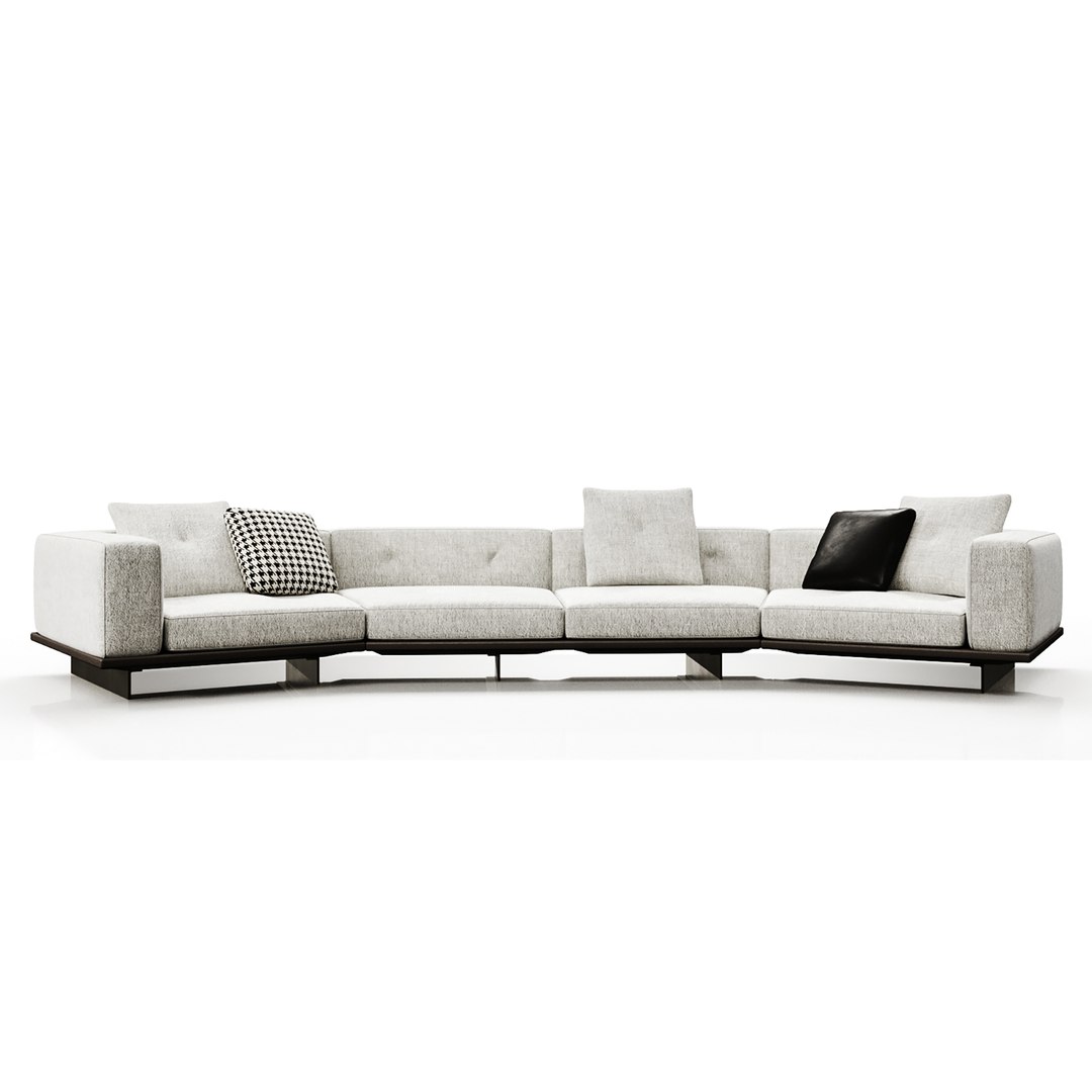 Dylan Sofa By Minotti 3D - TurboSquid 2136729