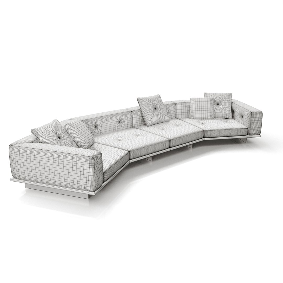 Dylan Sofa By Minotti 3D - TurboSquid 2136729