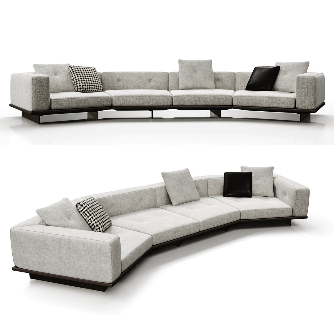 Dylan Sofa By Minotti 3D - TurboSquid 2136729