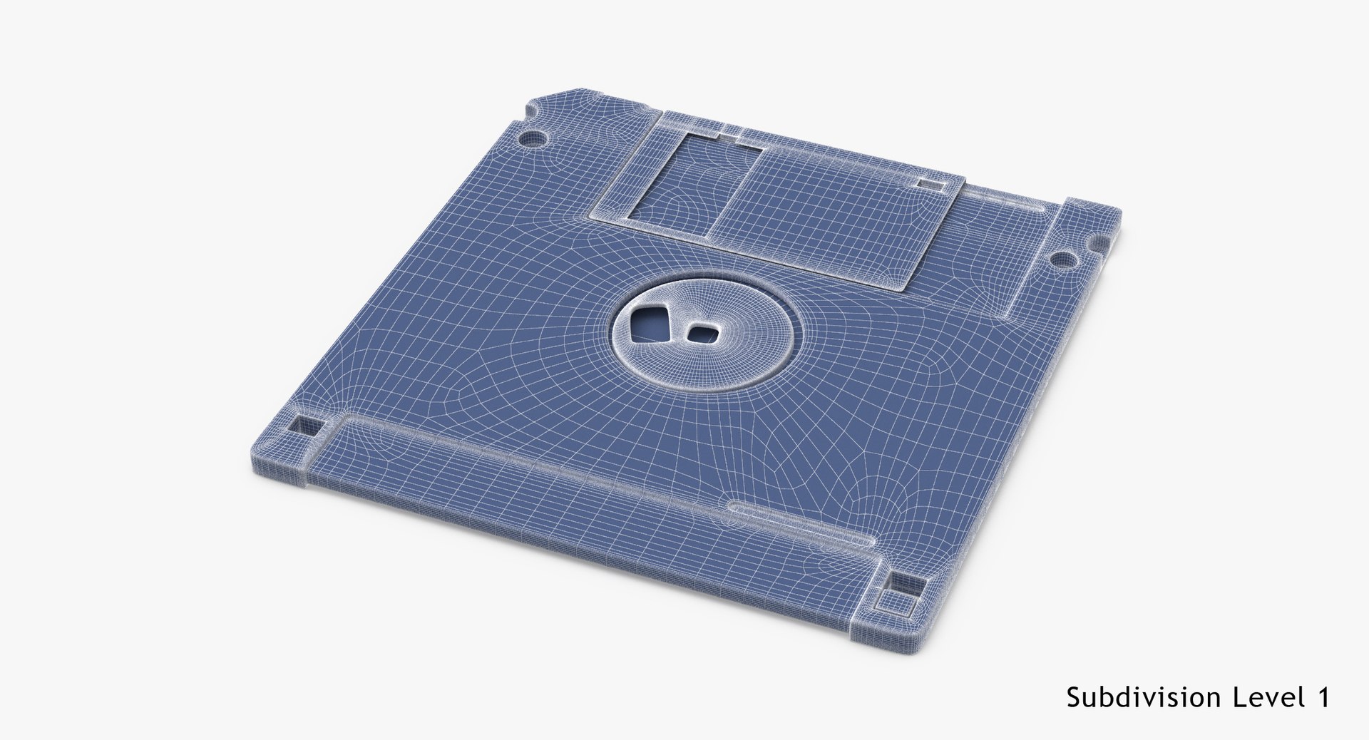 3d Floppy Disk 3 5 Inch Model