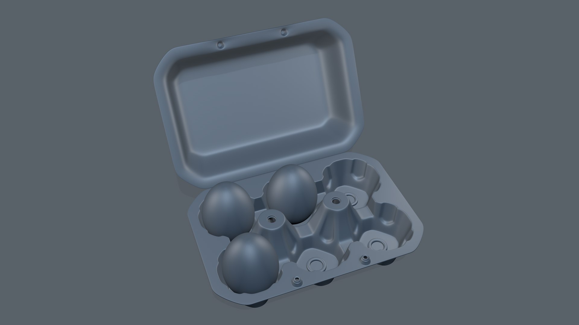 Egg box 3D model - TurboSquid 1254721