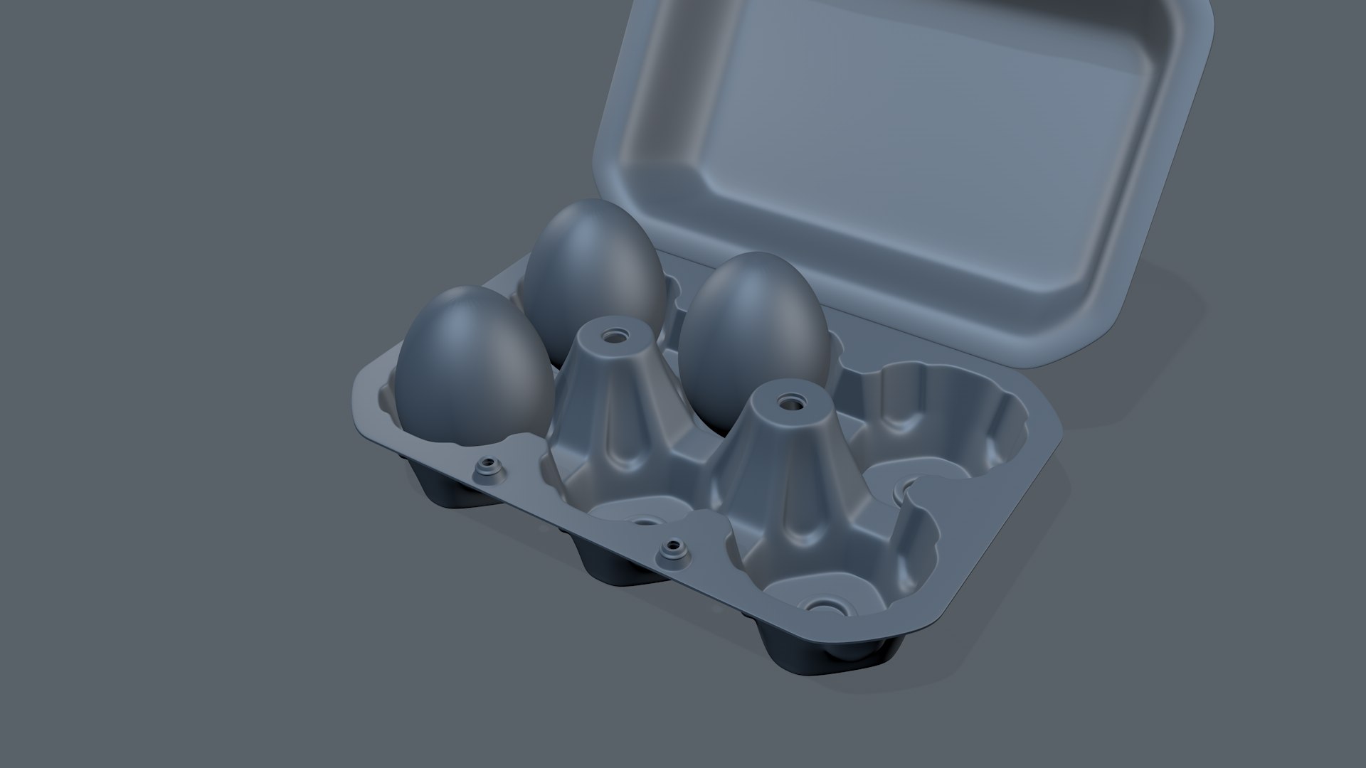 Egg box 3D model - TurboSquid 1254721