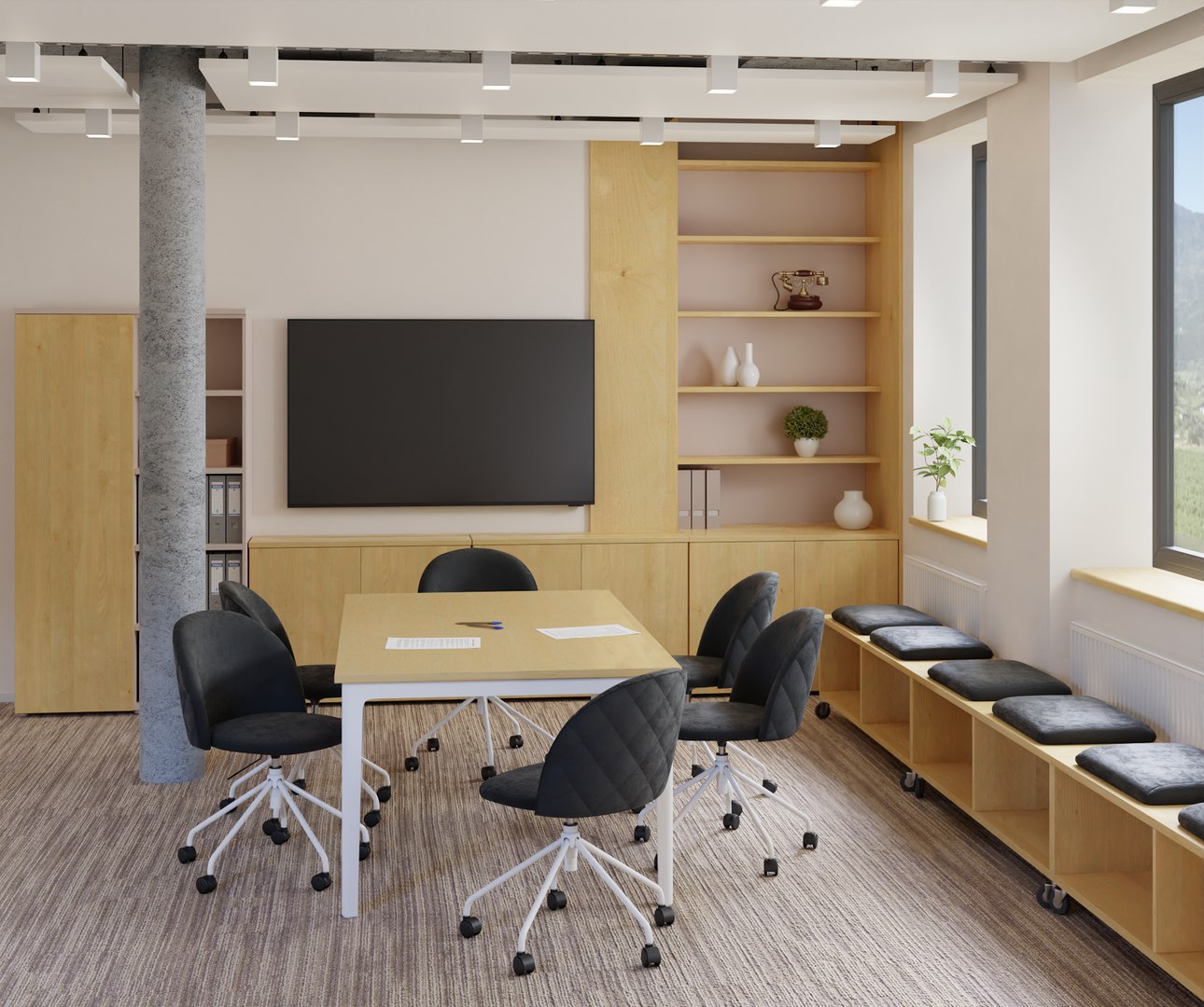 3D Conference Room - TurboSquid 2030494