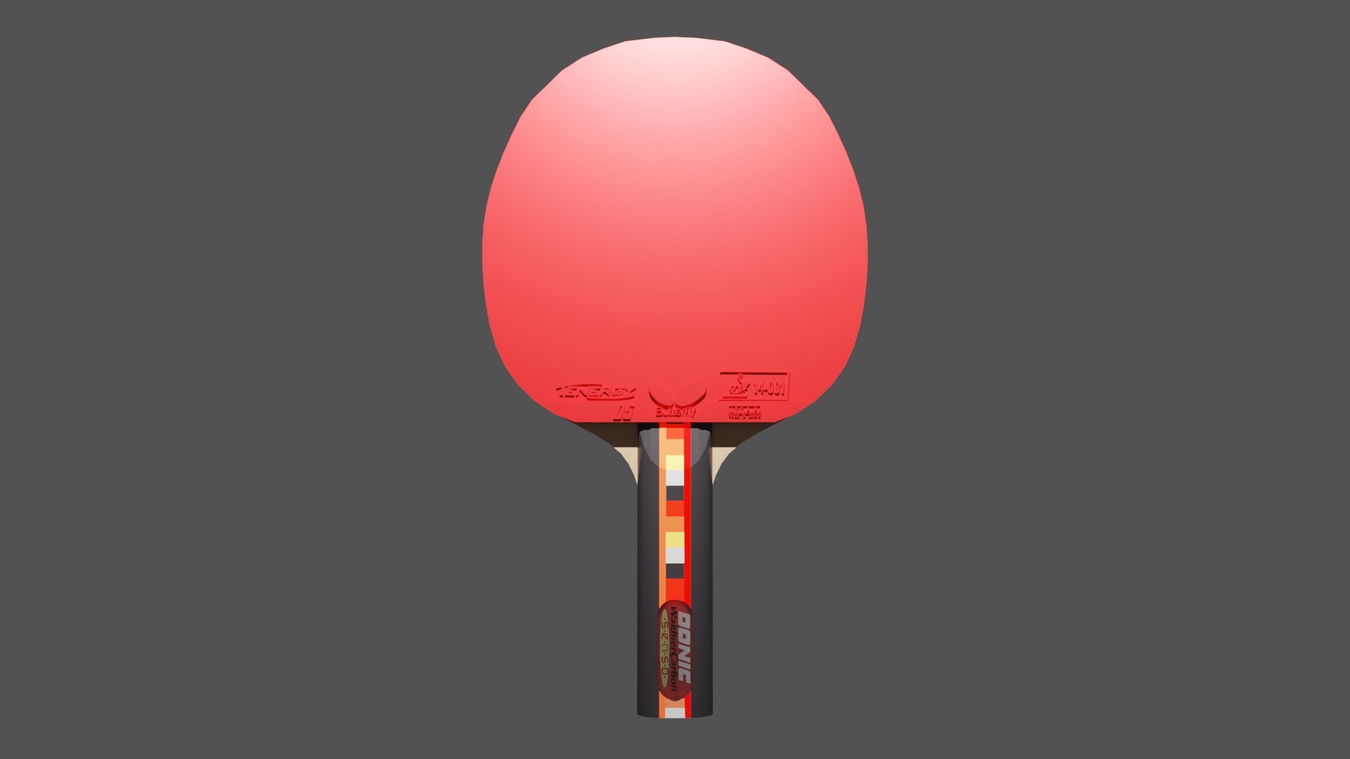 3D High Detail Tabletennis Racket Model - TurboSquid 2110511