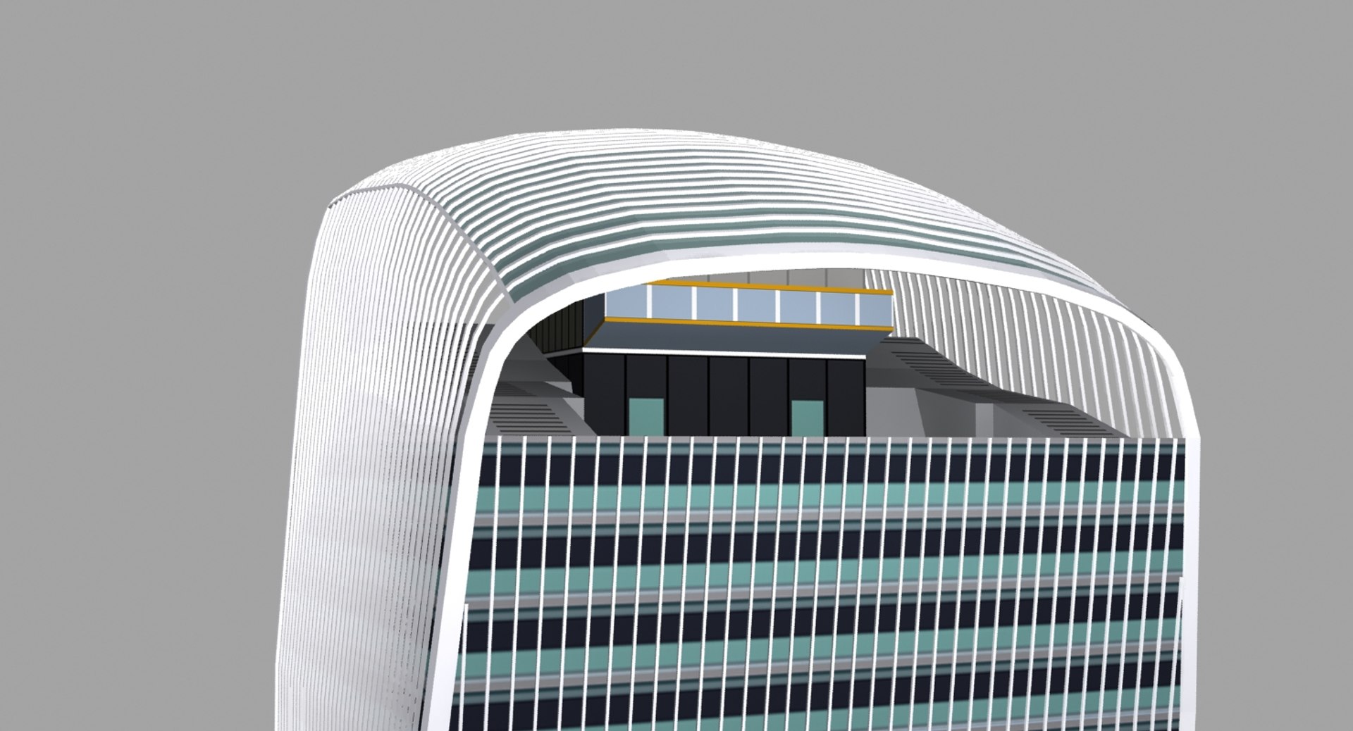 3d Model 20 Fenchurch Street