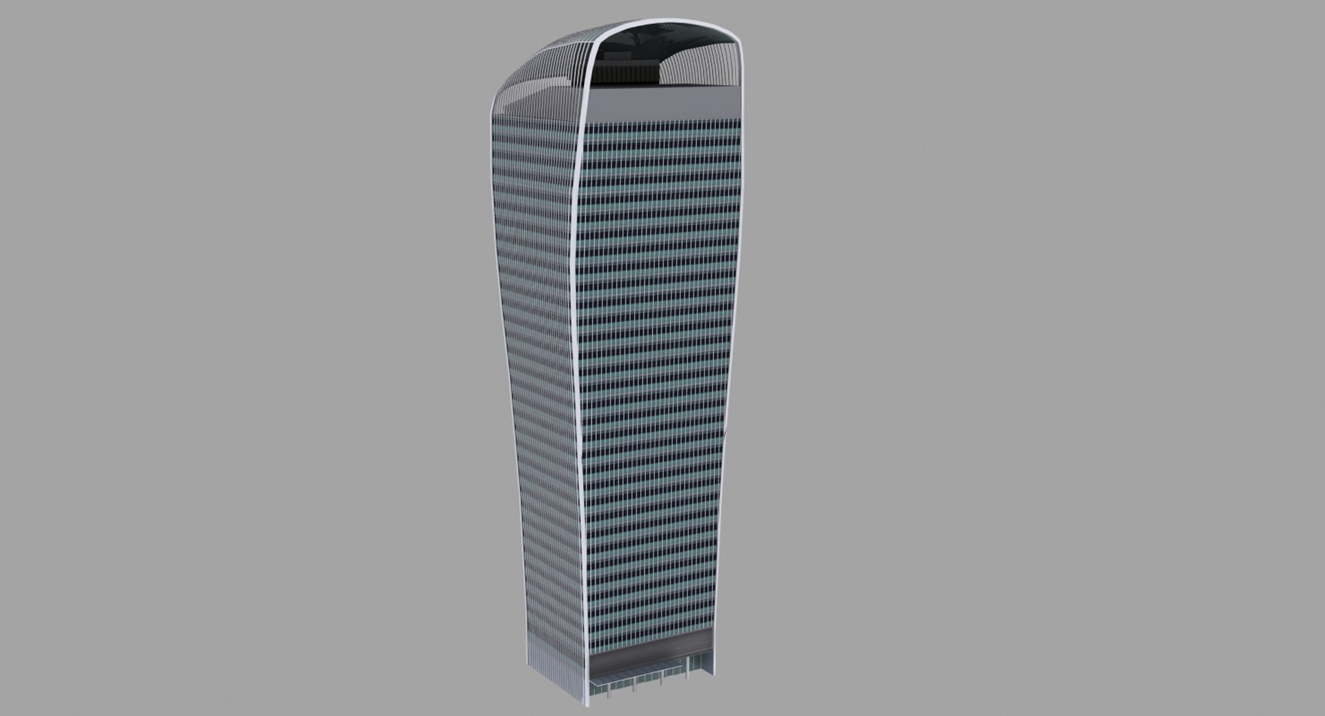 3d Model 20 Fenchurch Street