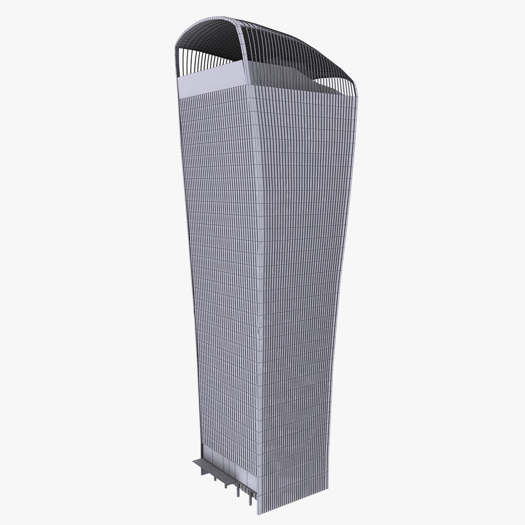 3d Model 20 Fenchurch Street
