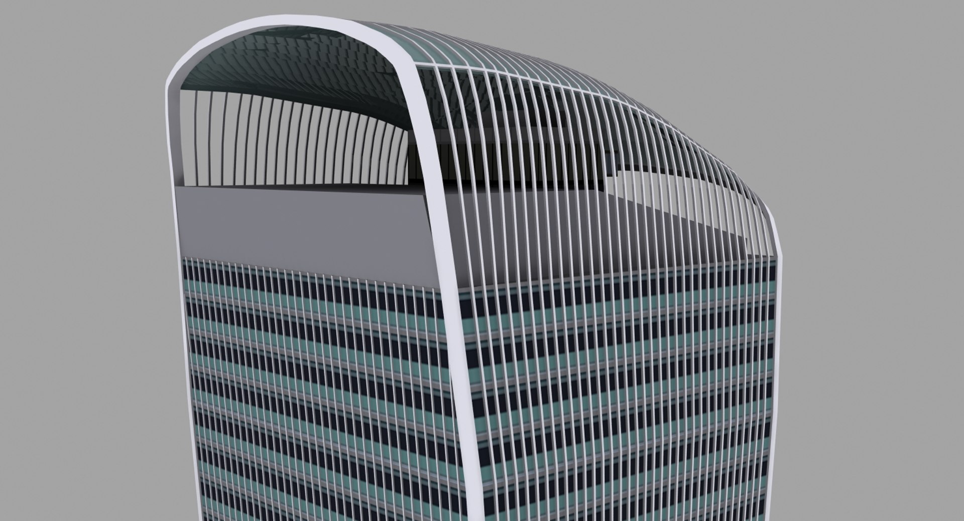 3d Model 20 Fenchurch Street