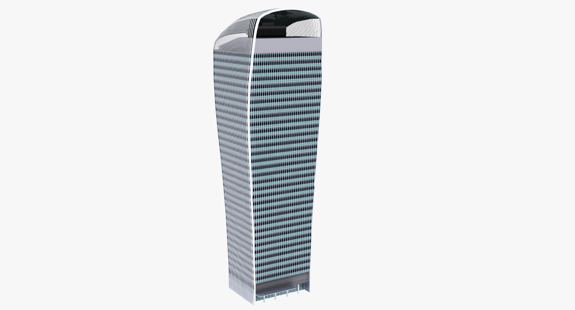 3d Model 20 Fenchurch Street