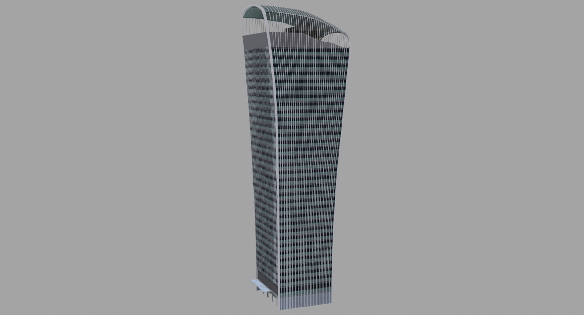 3d Model 20 Fenchurch Street