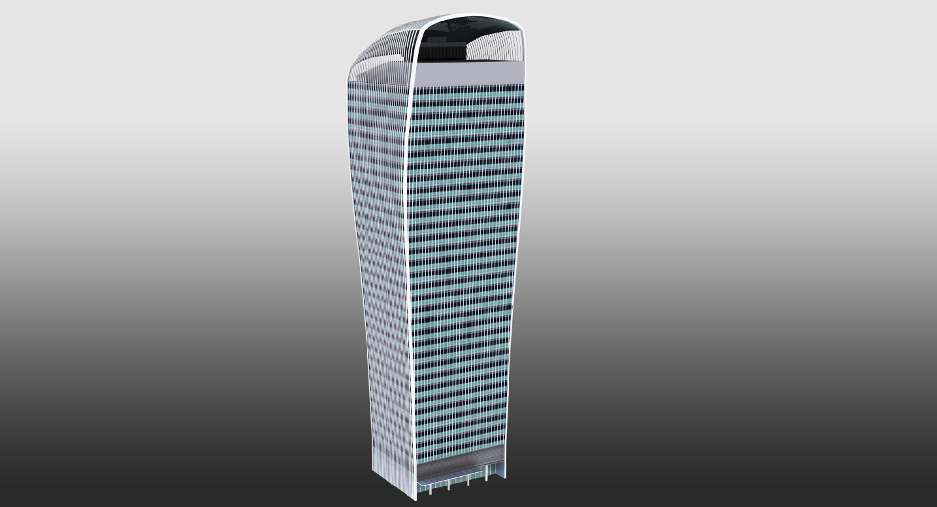 3d Model 20 Fenchurch Street