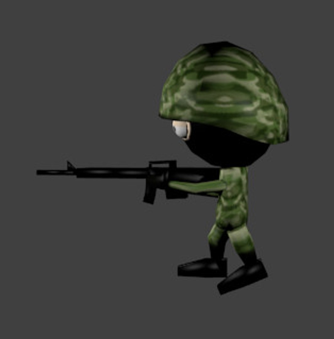 Rigged Games Animation 3d Obj