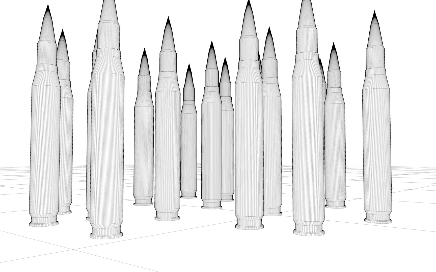 Sniper Bullet Model - TurboSquid 1382530