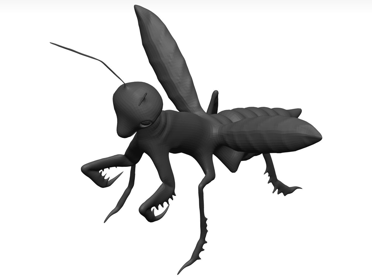 3D Praying Mantis Stl Model - TurboSquid 1774281