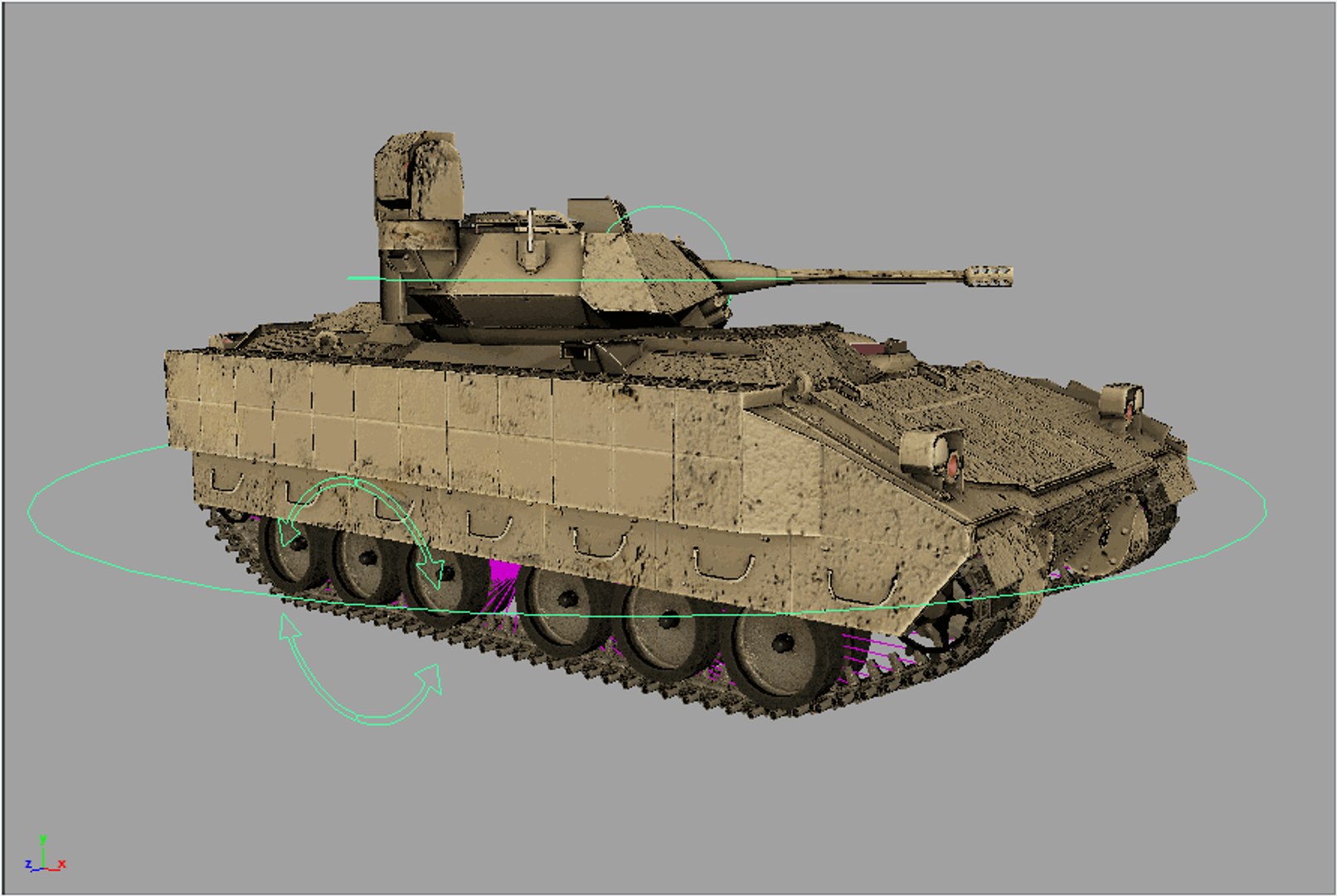 3D Model Tank - TurboSquid 2102658