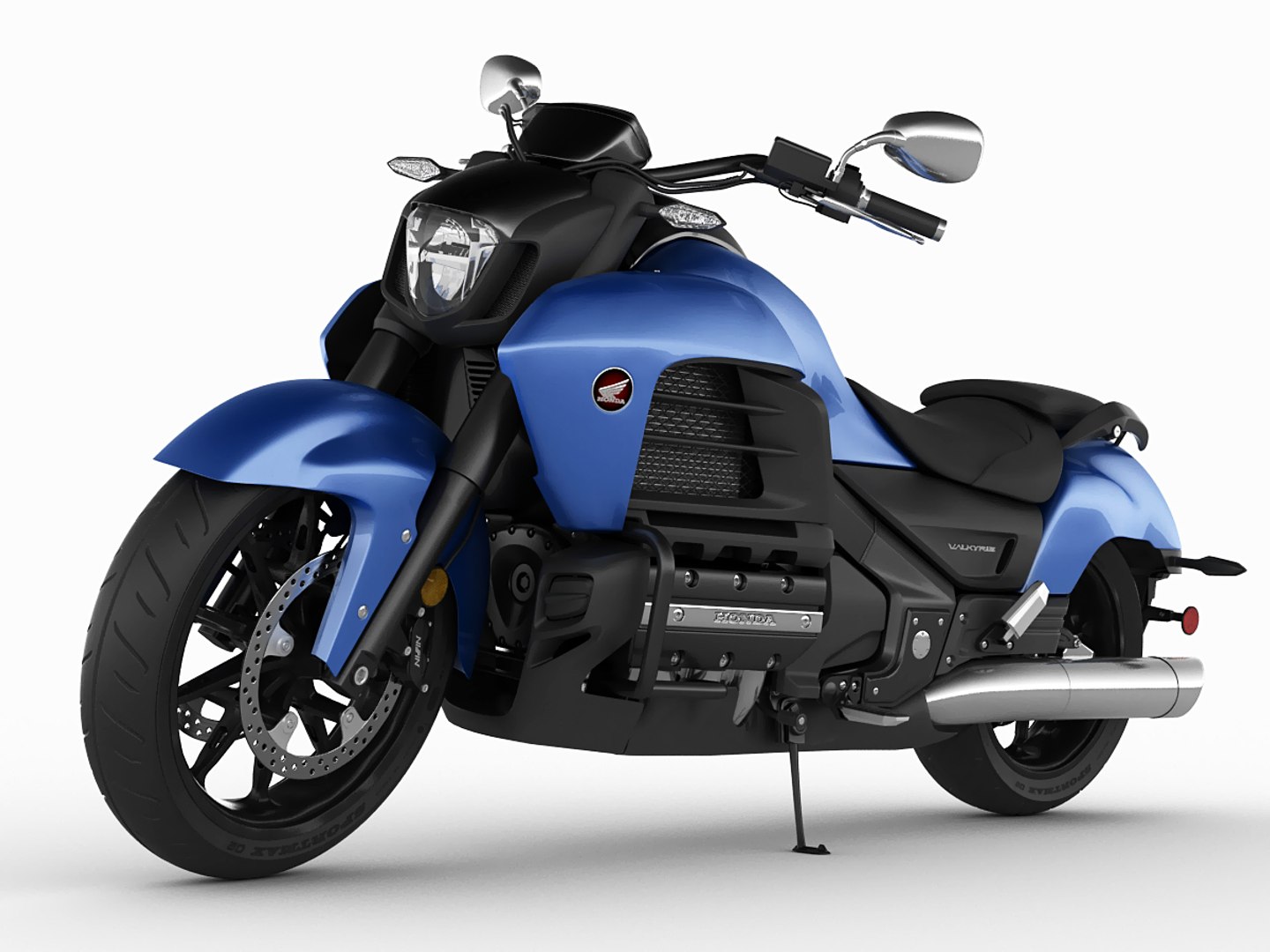 honda valkyrie gold wing c4d