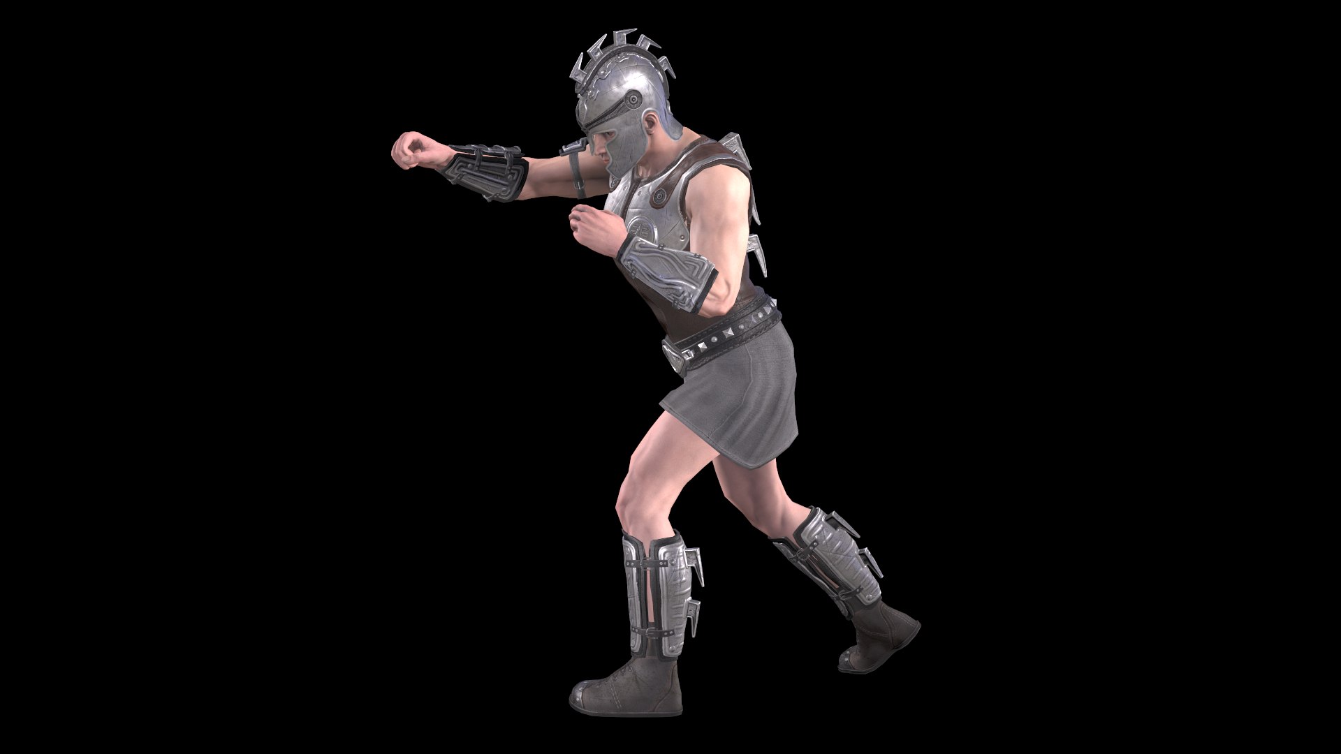 Greek Warrior 01 3D Model - TurboSquid 1949578