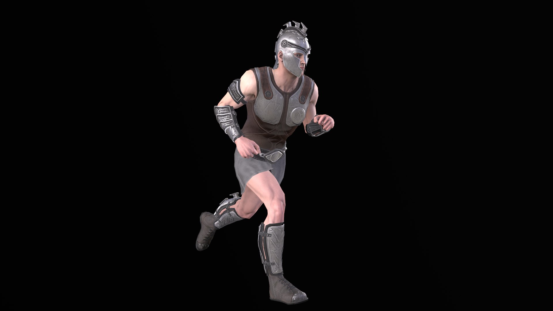 Greek Warrior 01 3D Model - TurboSquid 1949578