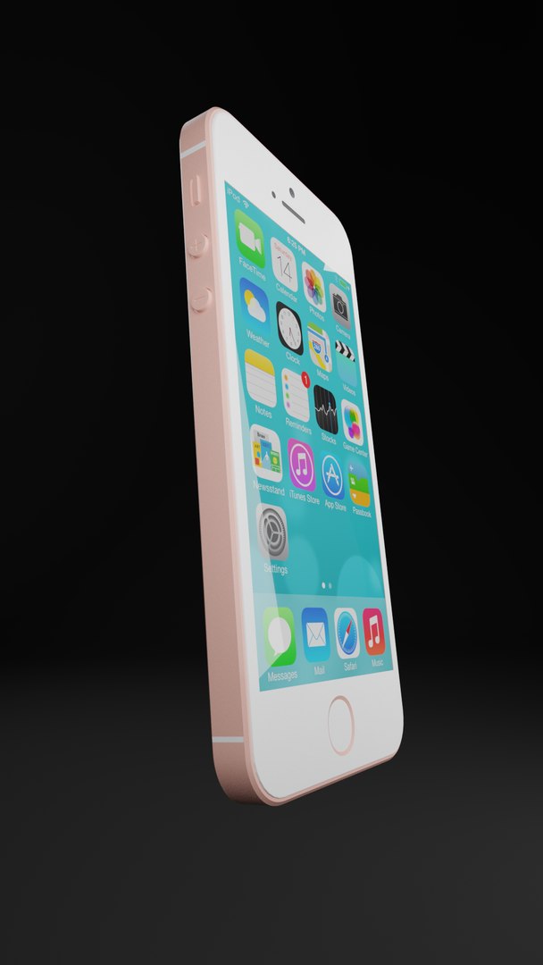 3D iphone se model - TurboSquid 1149534