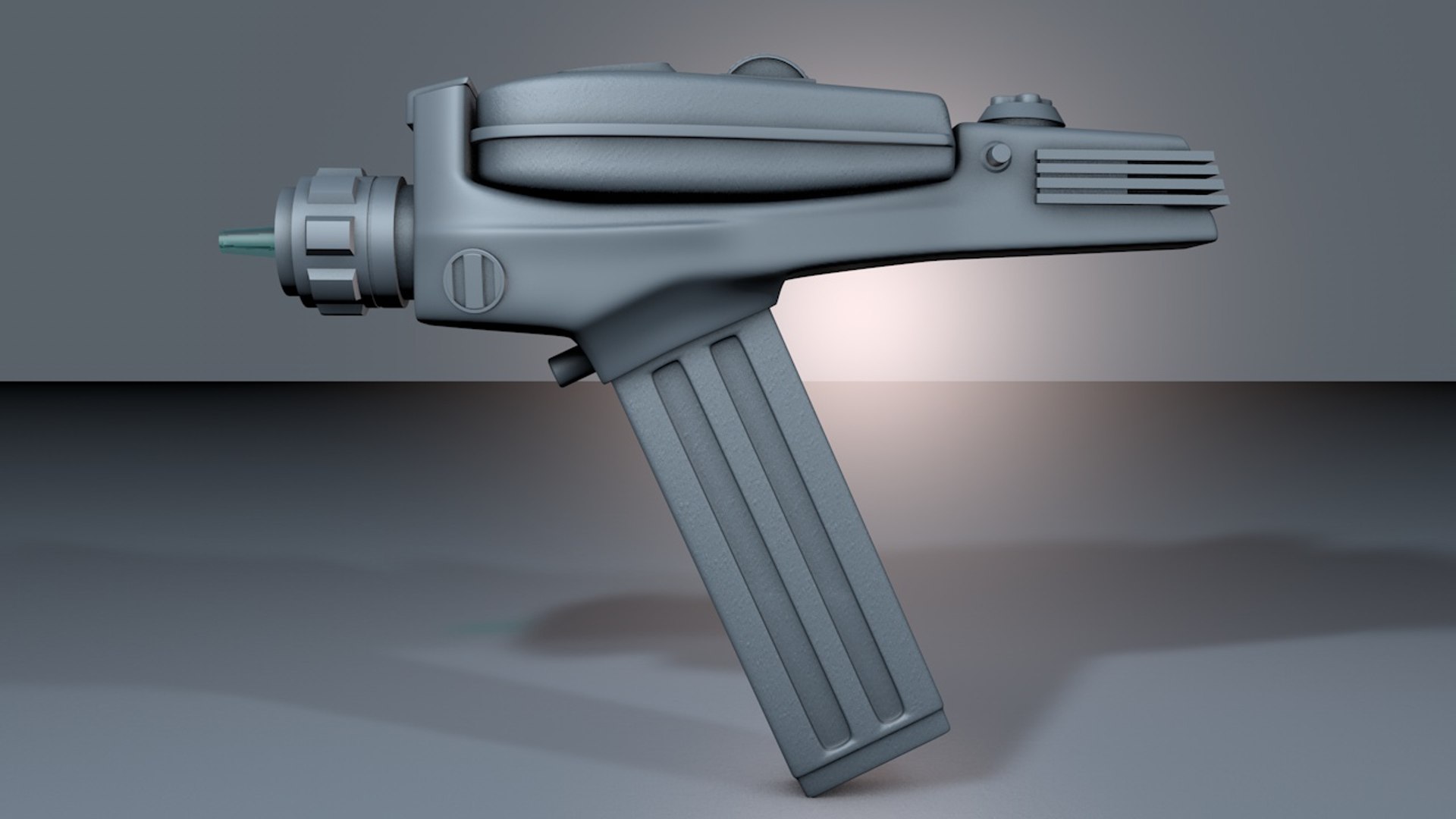 Phaser Pistol Model - TurboSquid 1250679