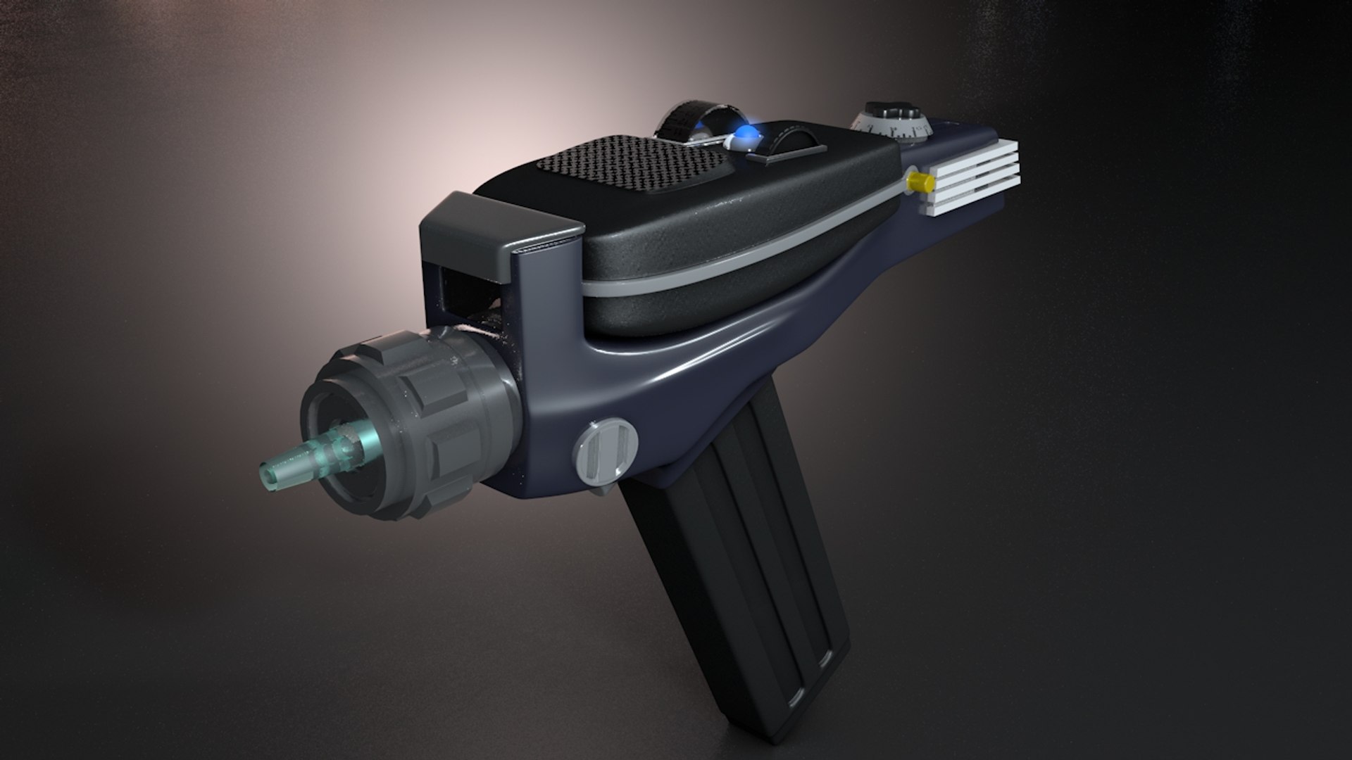 Phaser Pistol Model - TurboSquid 1250679