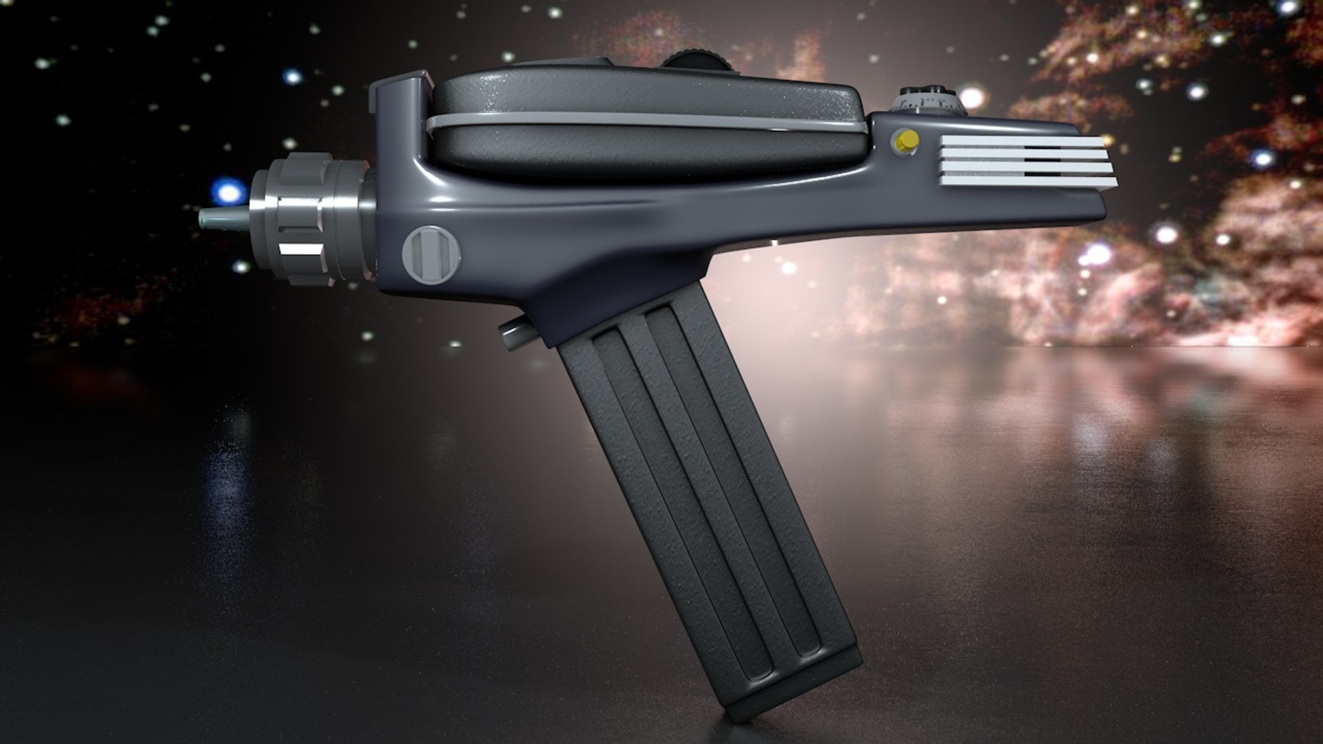 Phaser Pistol Model - TurboSquid 1250679
