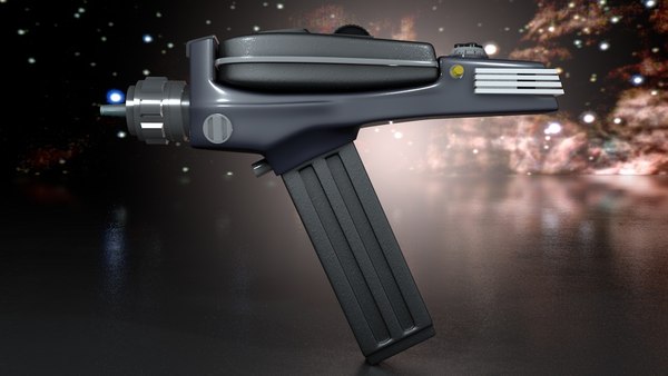 Phaser pistol model - TurboSquid 1250679
