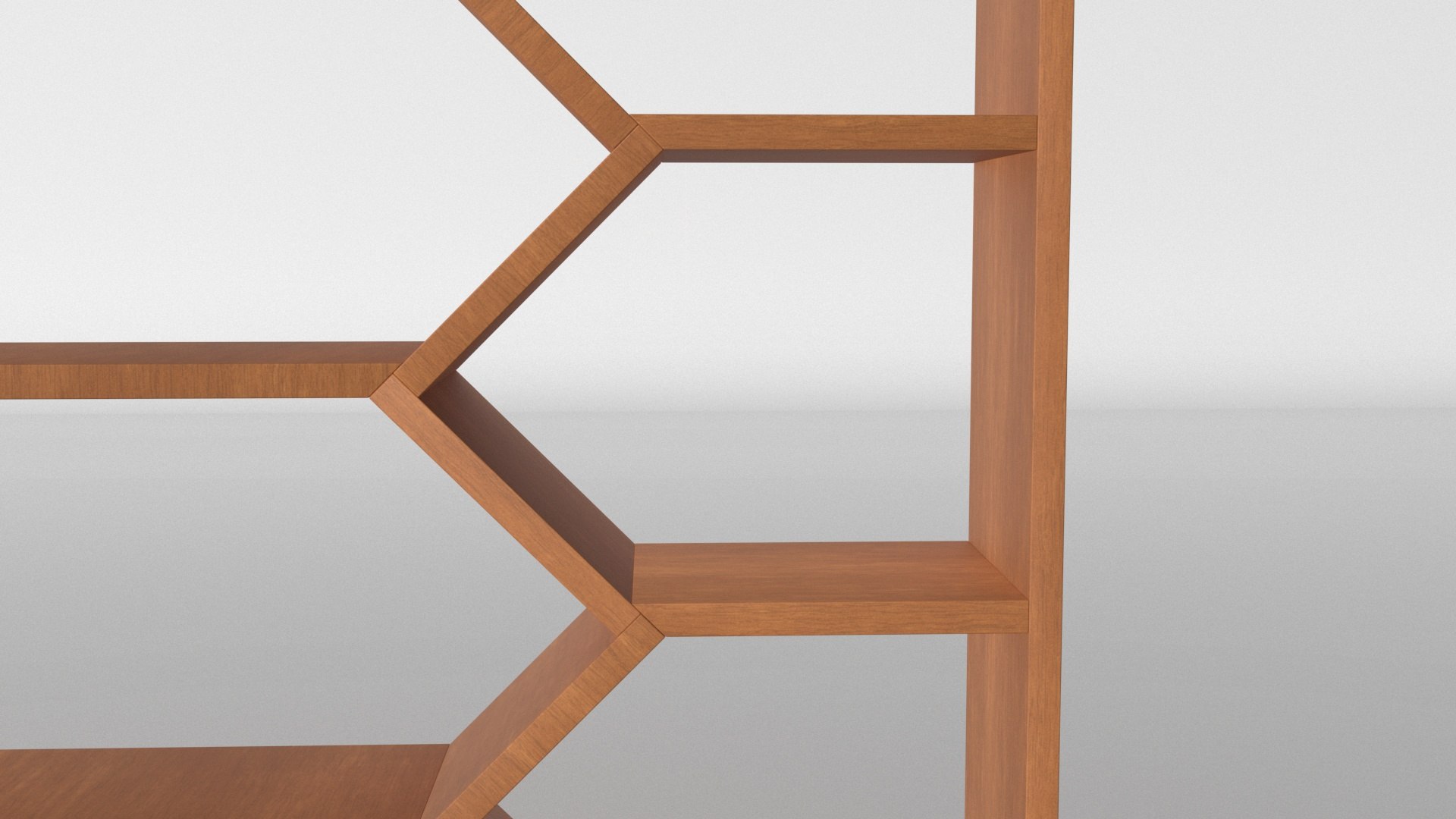 3D Modern Book Shelf Model - TurboSquid 2188175