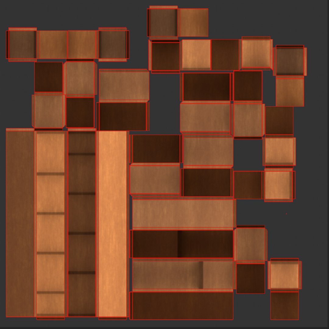 3D Modern Book Shelf Model - TurboSquid 2188175