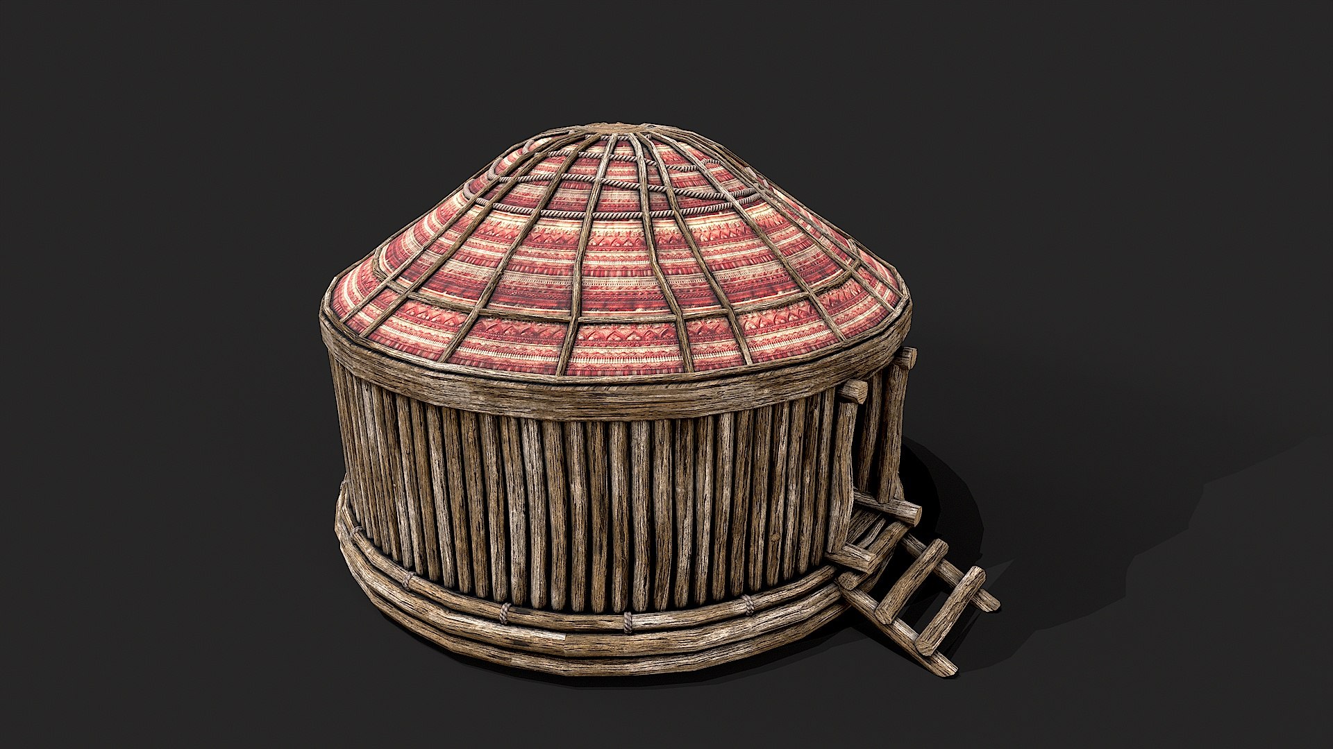 Traditional Yurt Nomads Tent Collection 3D Model - TurboSquid 2360363