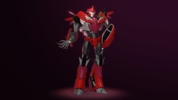 Knockout Transformers Prime 3D model - TurboSquid 1799017