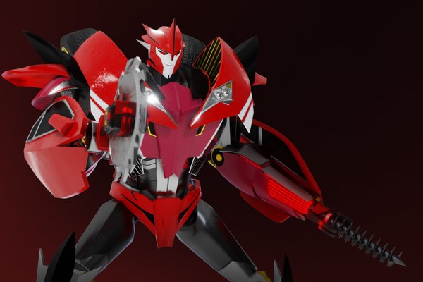 Knockout Transformers Prime 3D model - TurboSquid 1799017