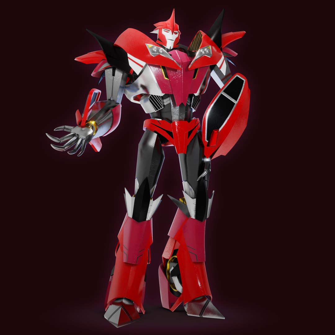 Knockout Transformers Prime 3D Model - TurboSquid 1799017