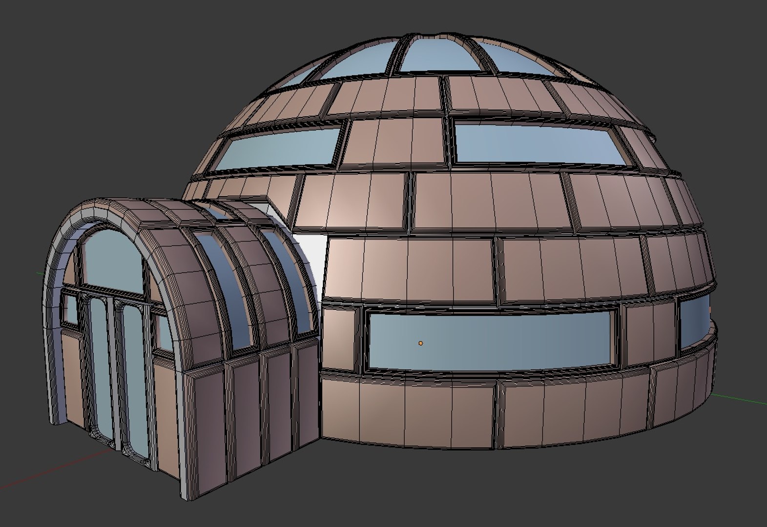 3d Iglo House Structures