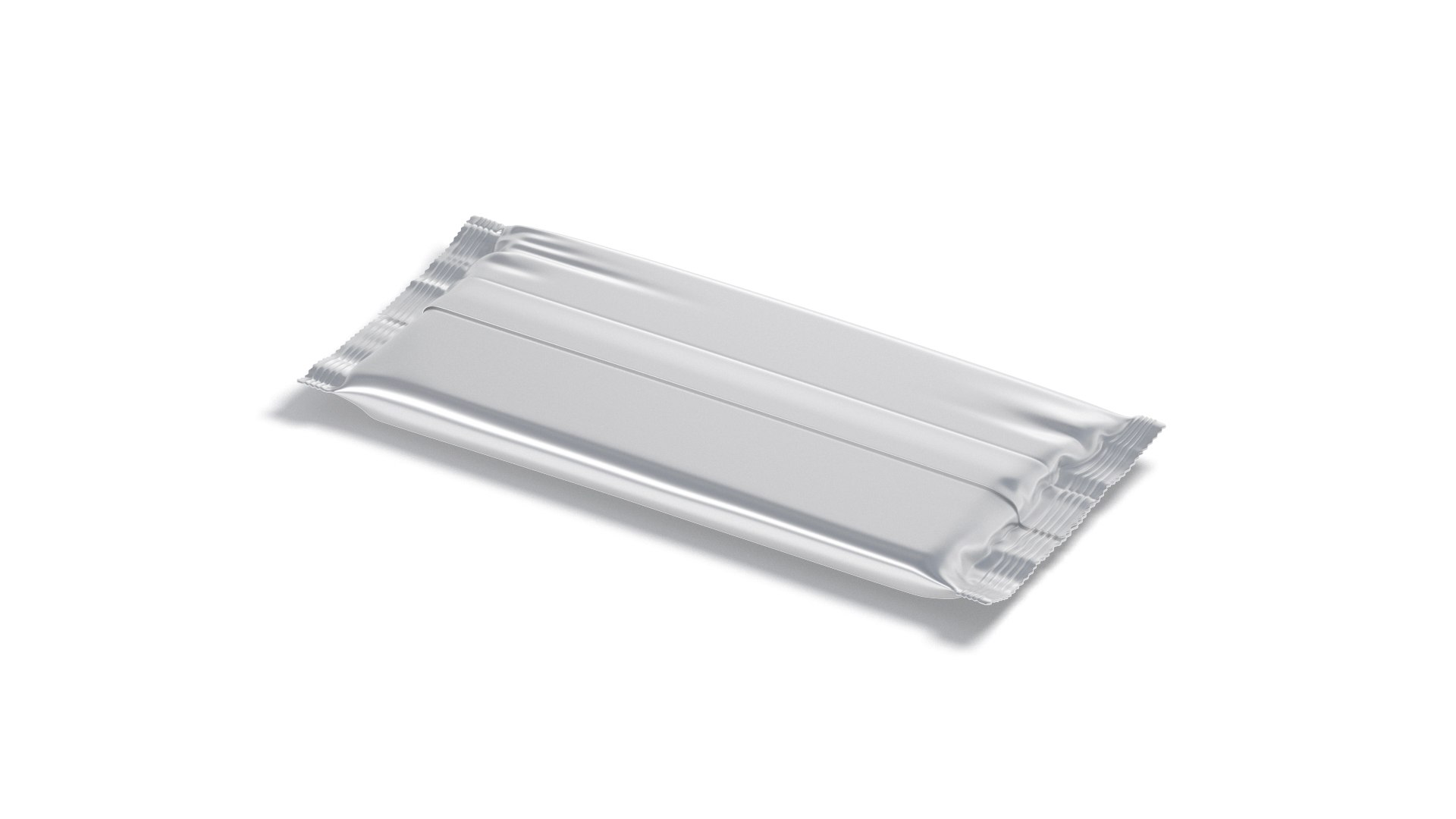 Foil Chocolate Bar - wide food snack wrapper model - TurboSquid 2106042