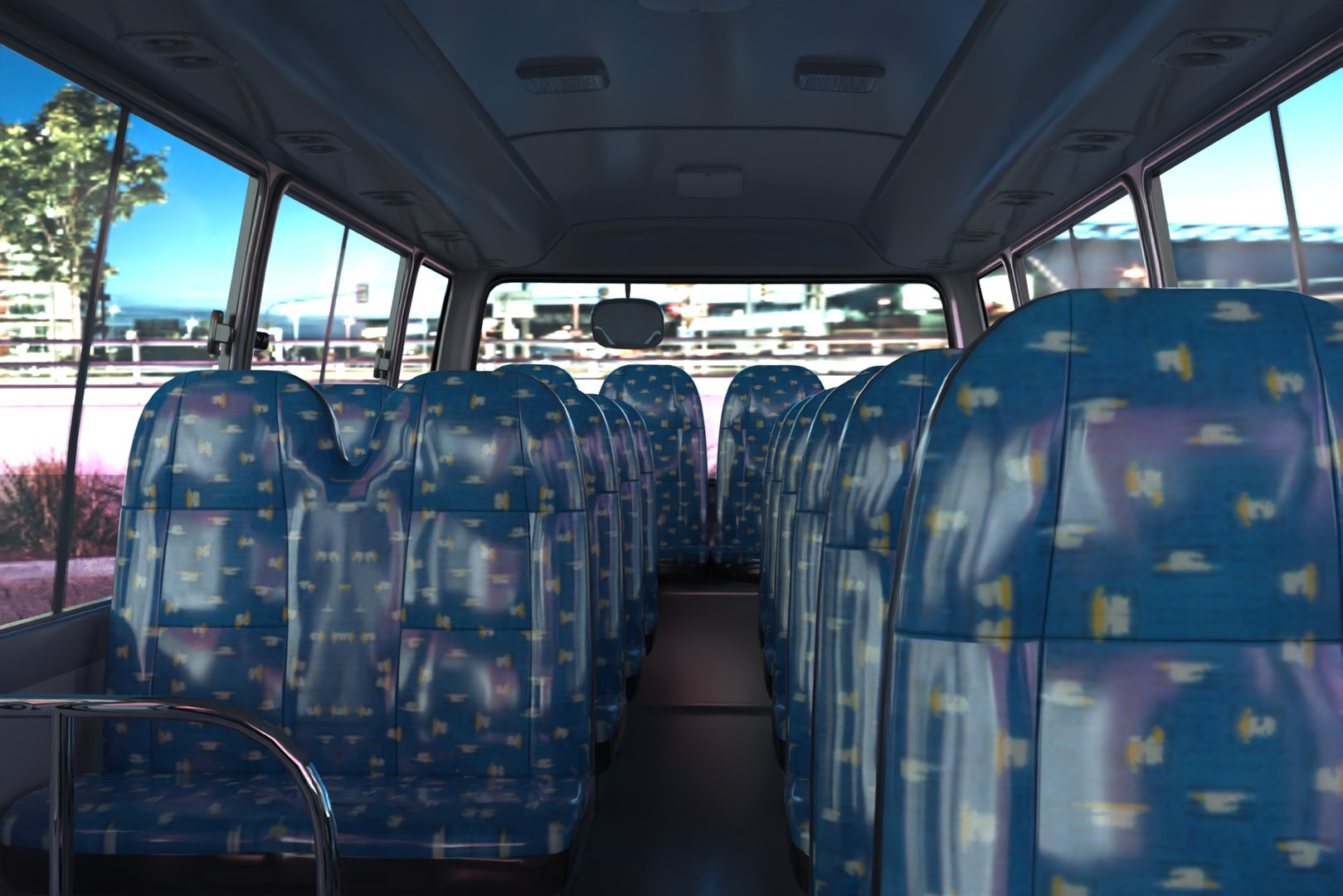 Toyota Coaster 2022 3D Model - TurboSquid 1894142