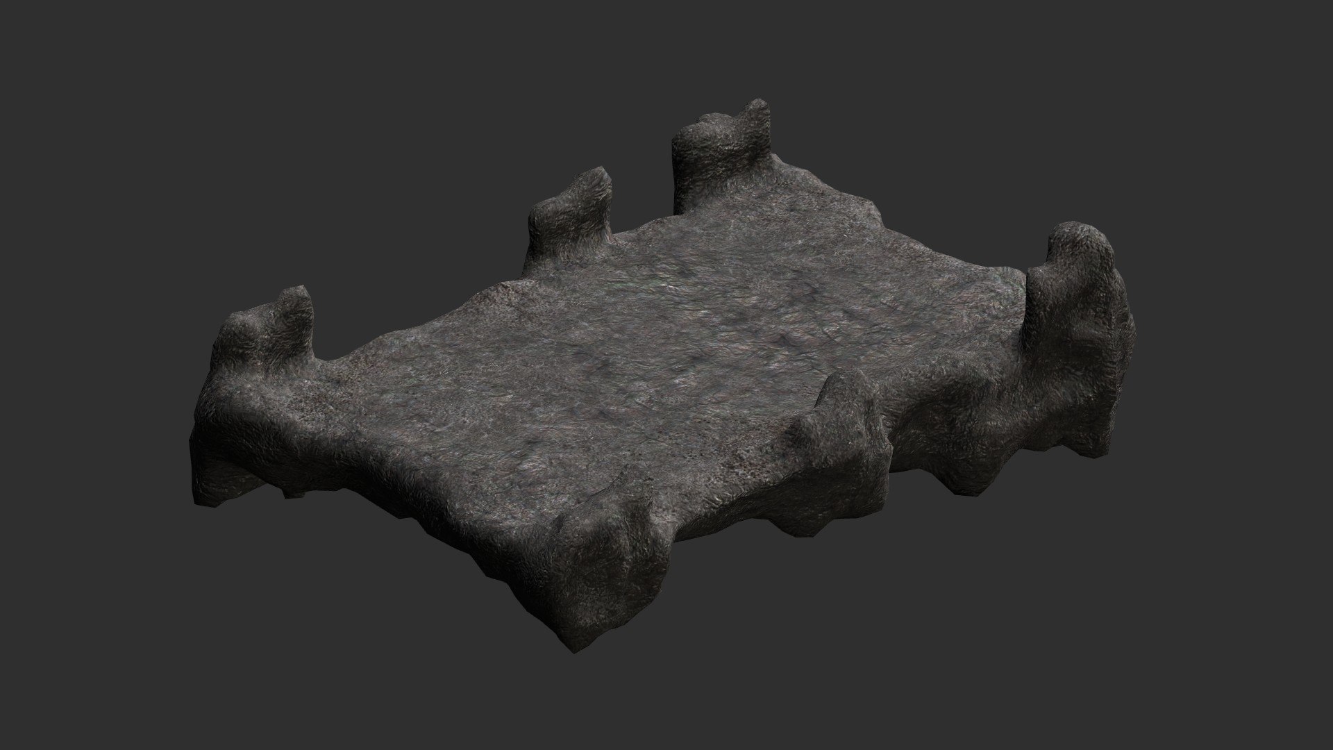 Free 3D Stone Bridge - Base Model - TurboSquid 1929747