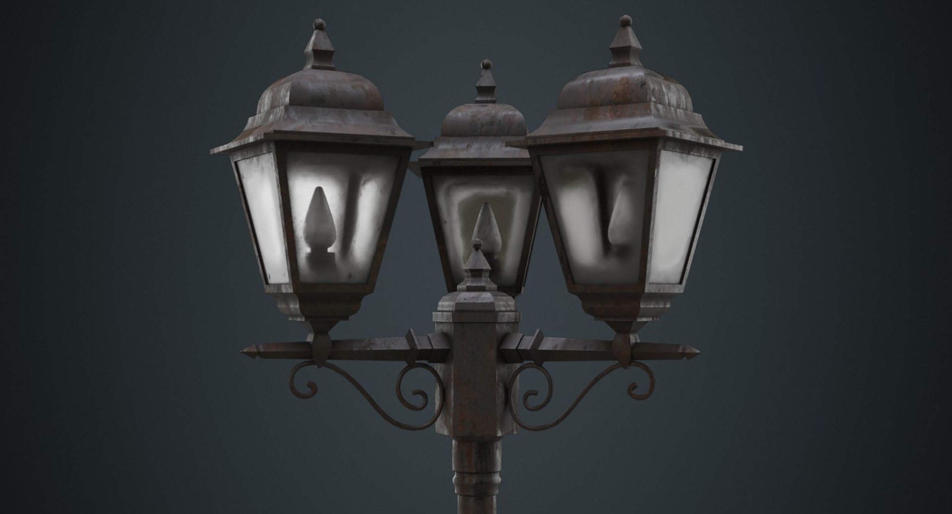 Street Light 2b Model - TurboSquid 1314326
