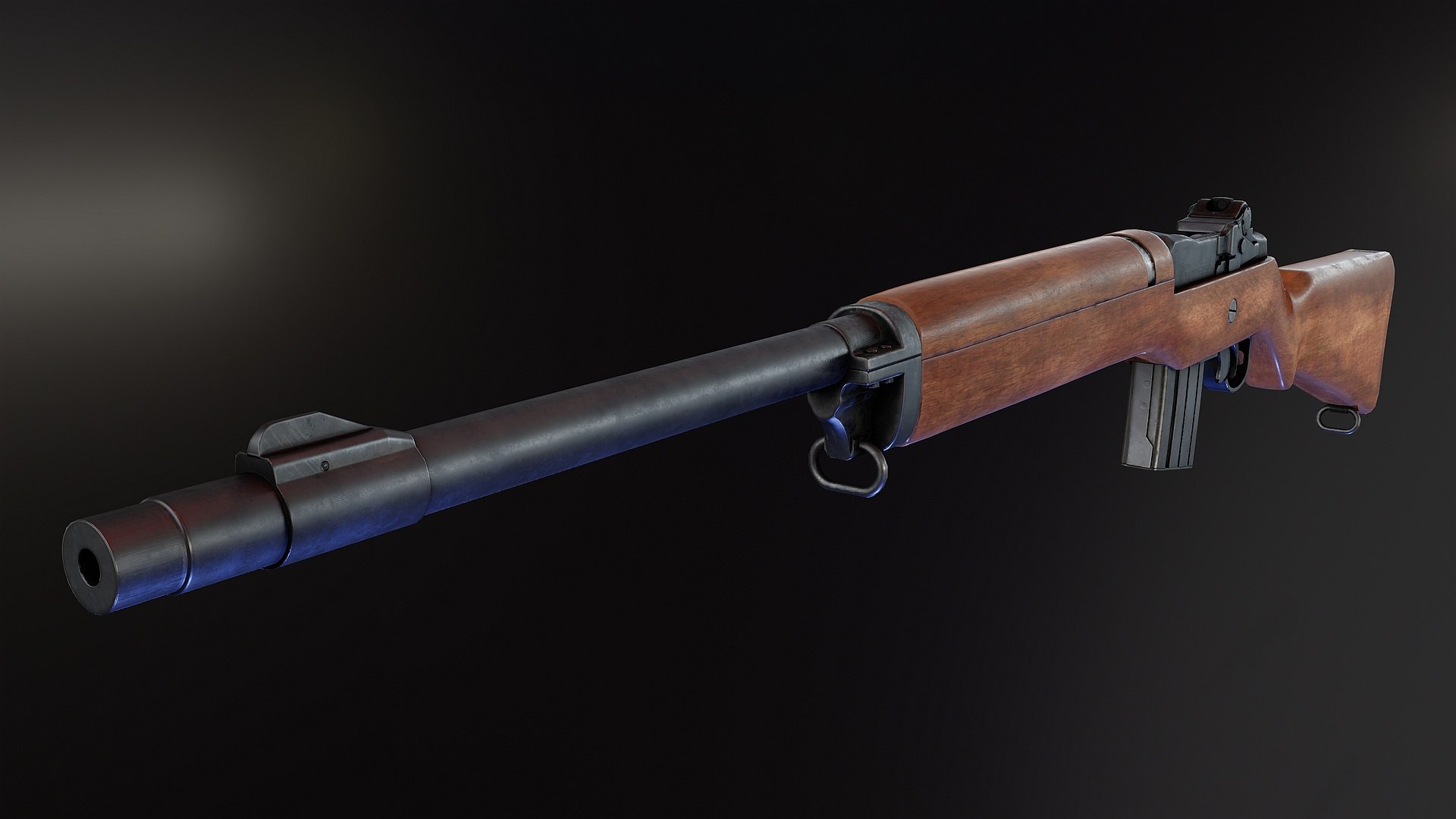 Ruger Mini14 3D - TurboSquid 2218813