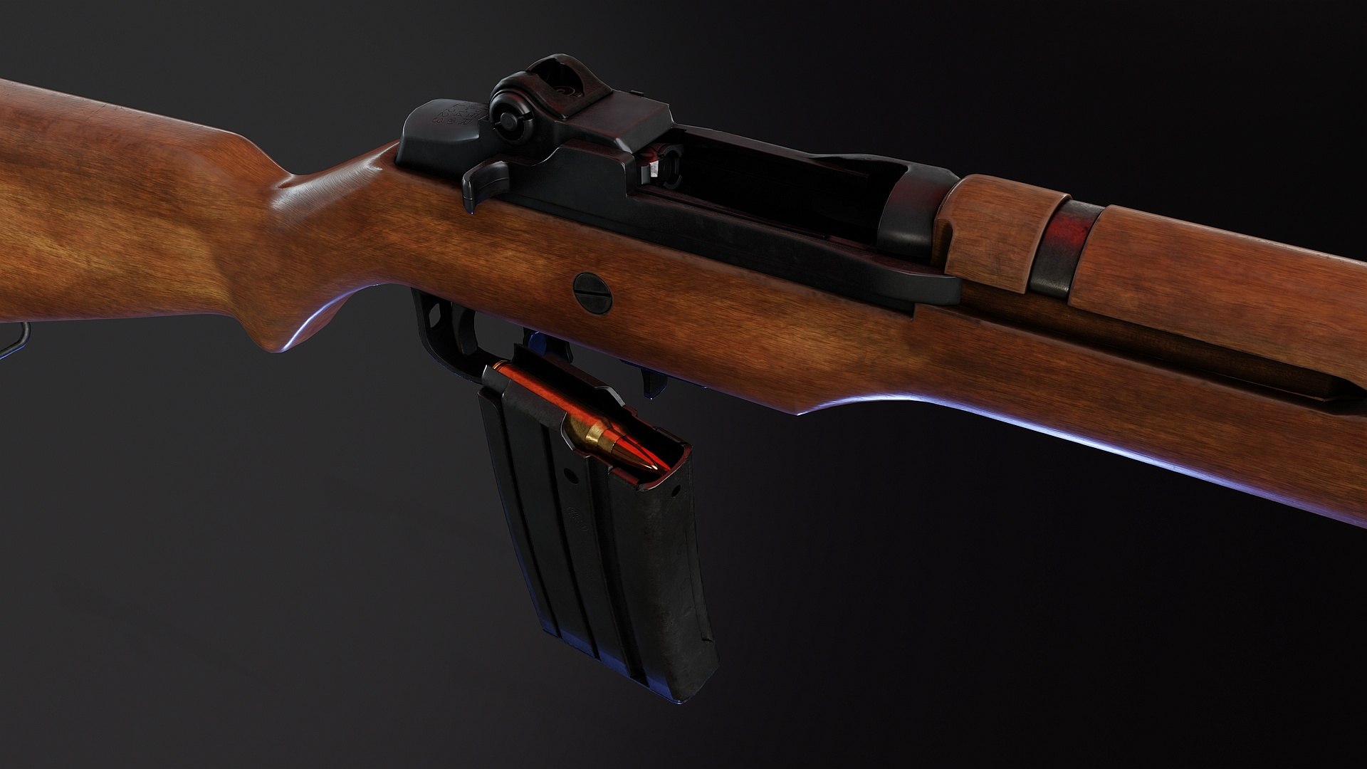 Ruger Mini14 3D - TurboSquid 2218813