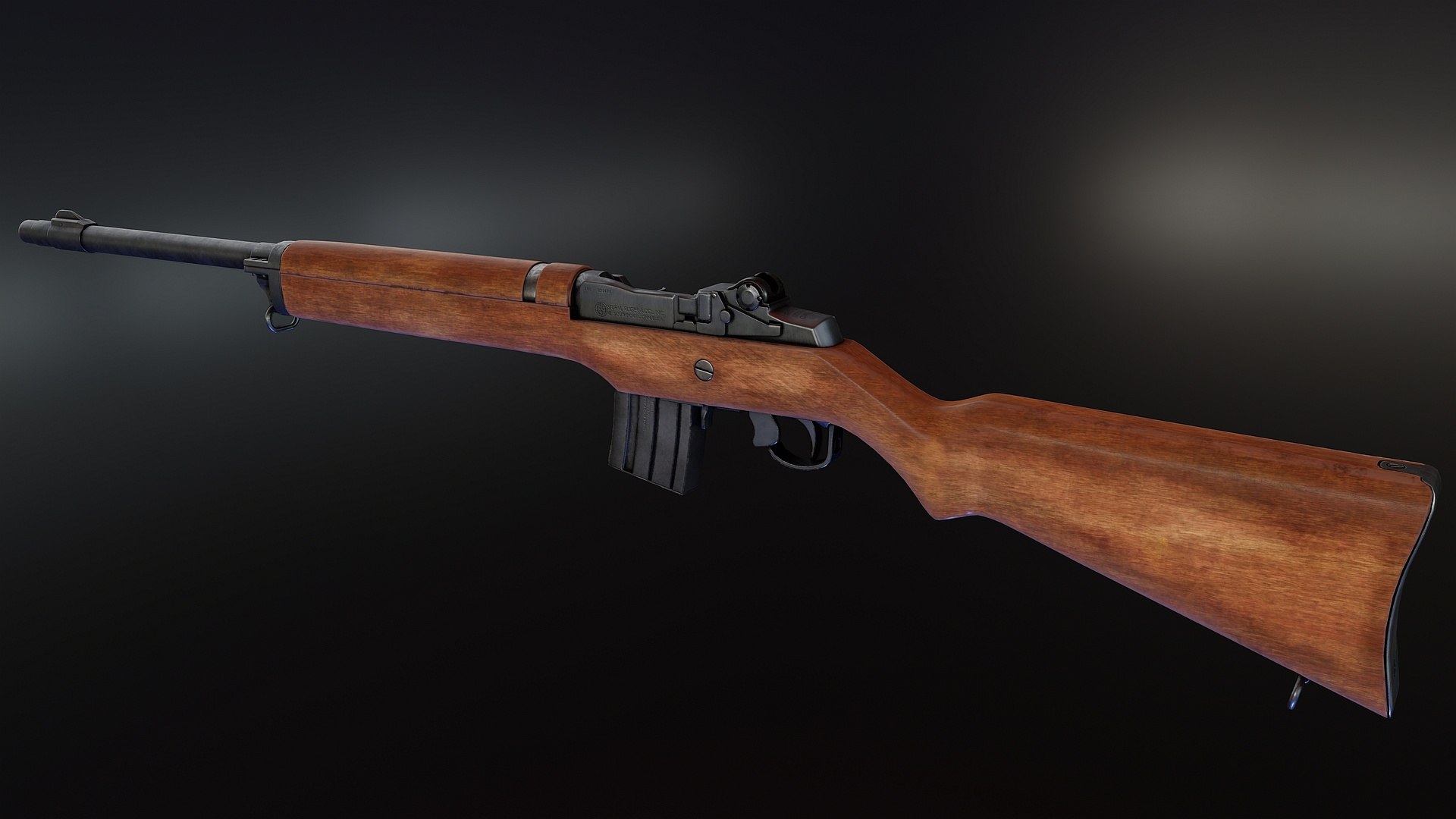 Ruger Mini14 3D - TurboSquid 2218813