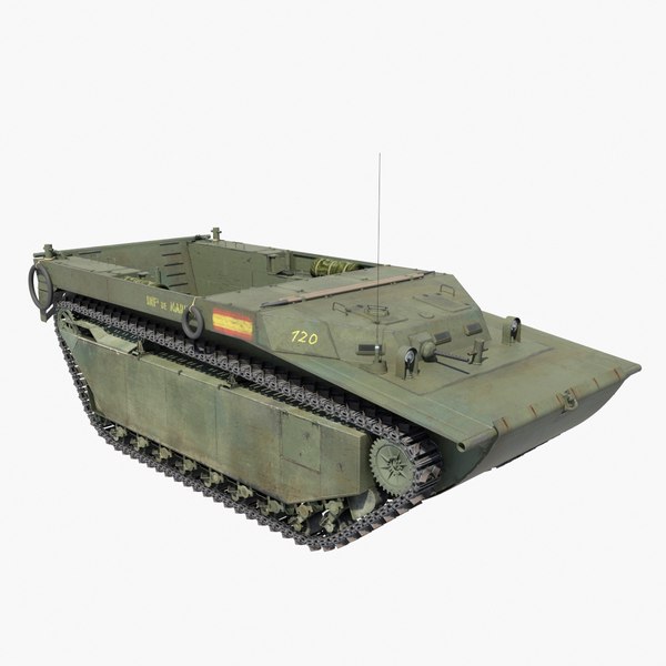 lvt-4 water buffalo 3d model