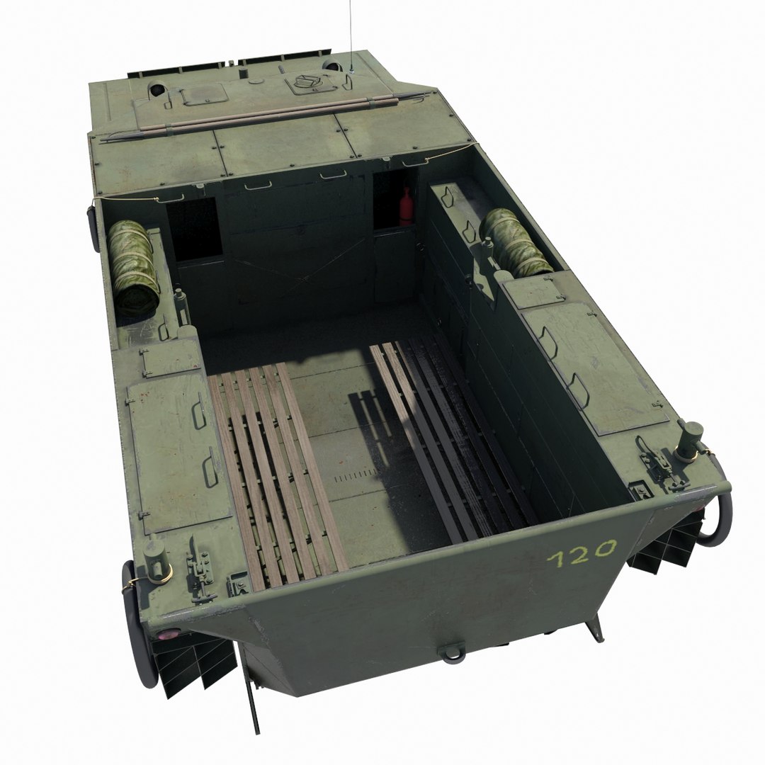 lvt-4 water buffalo 3d model