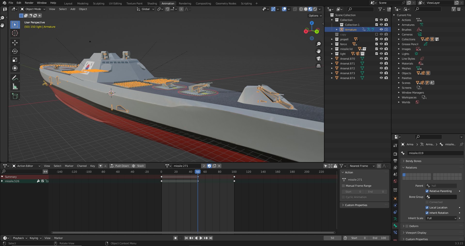 Korean Arsenal Ship 3D - TurboSquid 2199678