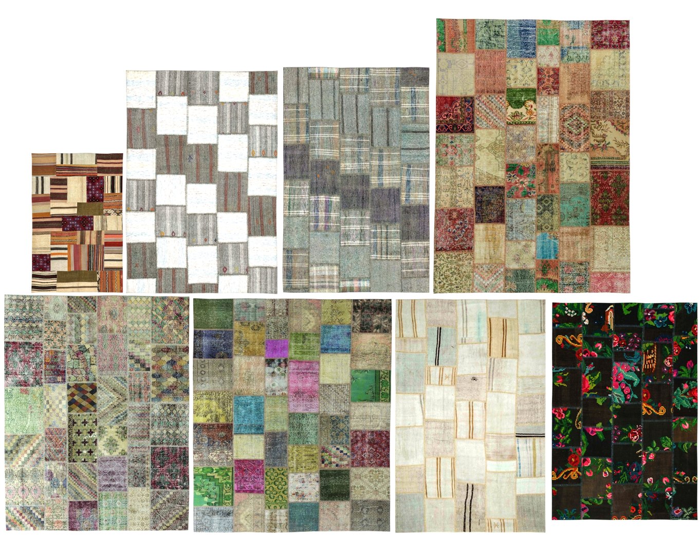 3D model Kilim vintage patchwork vol 10 - TurboSquid 1880506