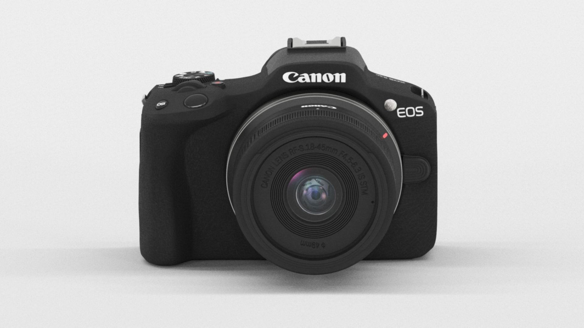 Canon EOS R50 Mirrorless Camera RF-S 18-45mm 3D Model - TurboSquid 2351432